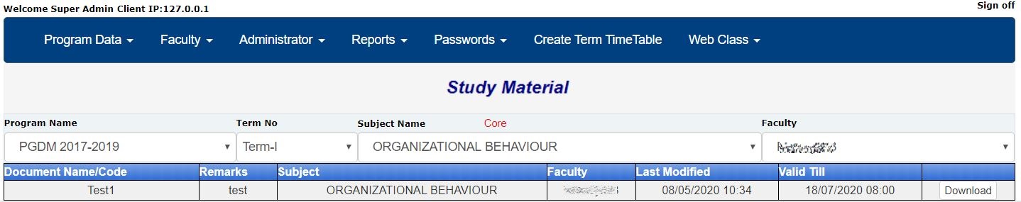 Program Office Portal - Olt Erp
